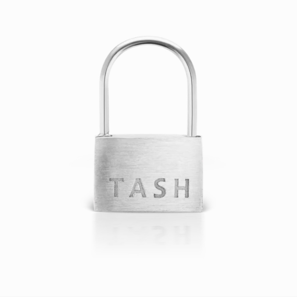 Maria Tash 8mm Padlock Clicker White Gold - Gem